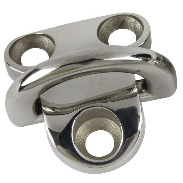 Folding Pad Eyes - Stainless Steel - Deck Hardware