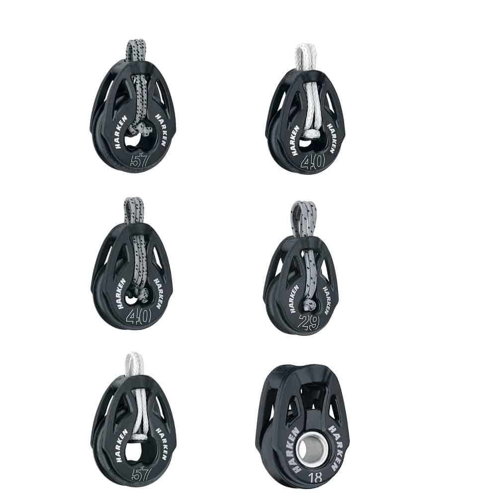 Harken T2 Soft-Attach Carbo Blocks | Marine Super Store