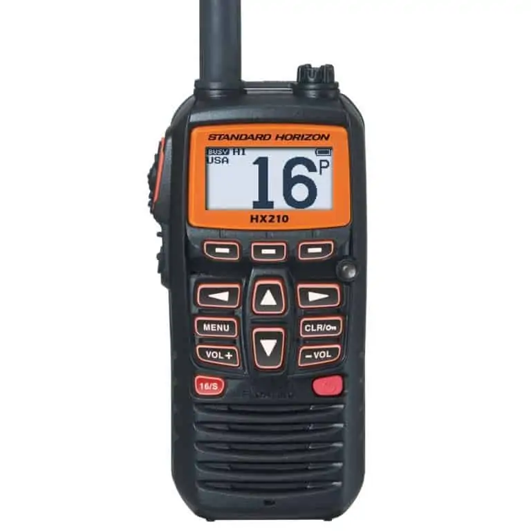 Standard Horizon HX210E Handheld VHF Radio - Free UK mainland delivery
