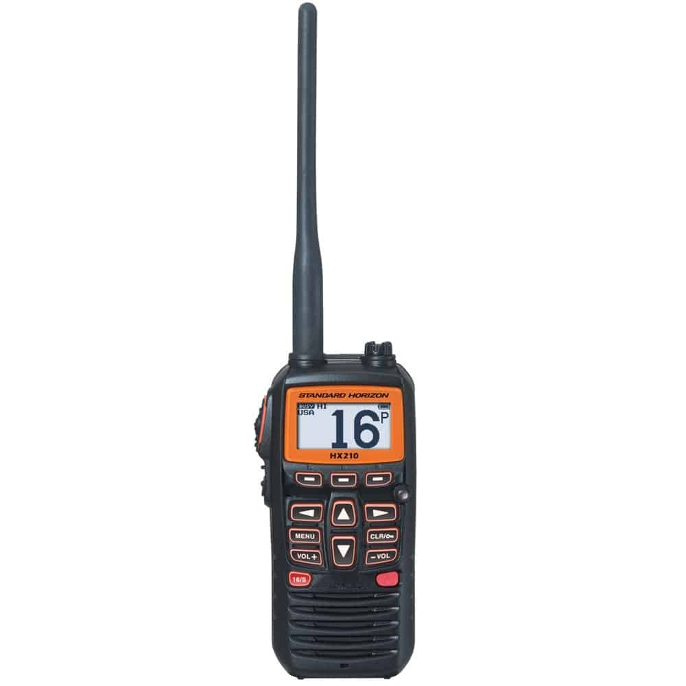 Standard Horizon HX210E Handheld VHF Radio - Free UK mainland delivery