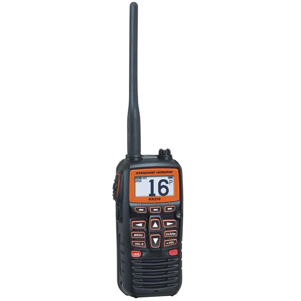 Standard Horizon HX210E Handheld VHF Radio - Free UK mainland delivery