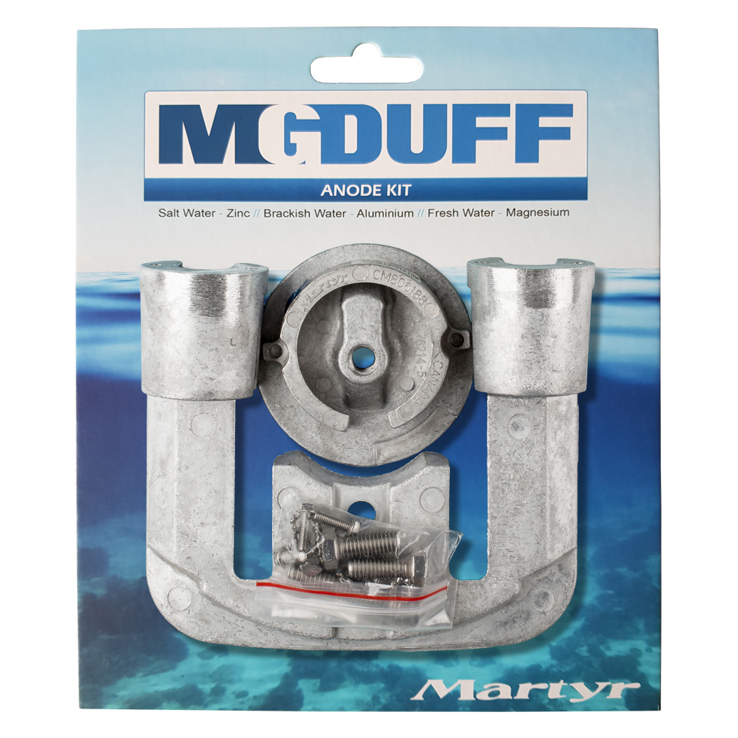 MG Duff Zinc Bravo 1 Engine Anode Kit - Mercury / Mercruiser