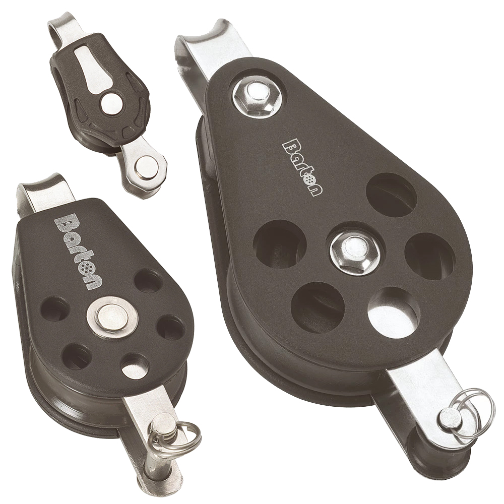 Barton Block Single Fixed Eye and Becket