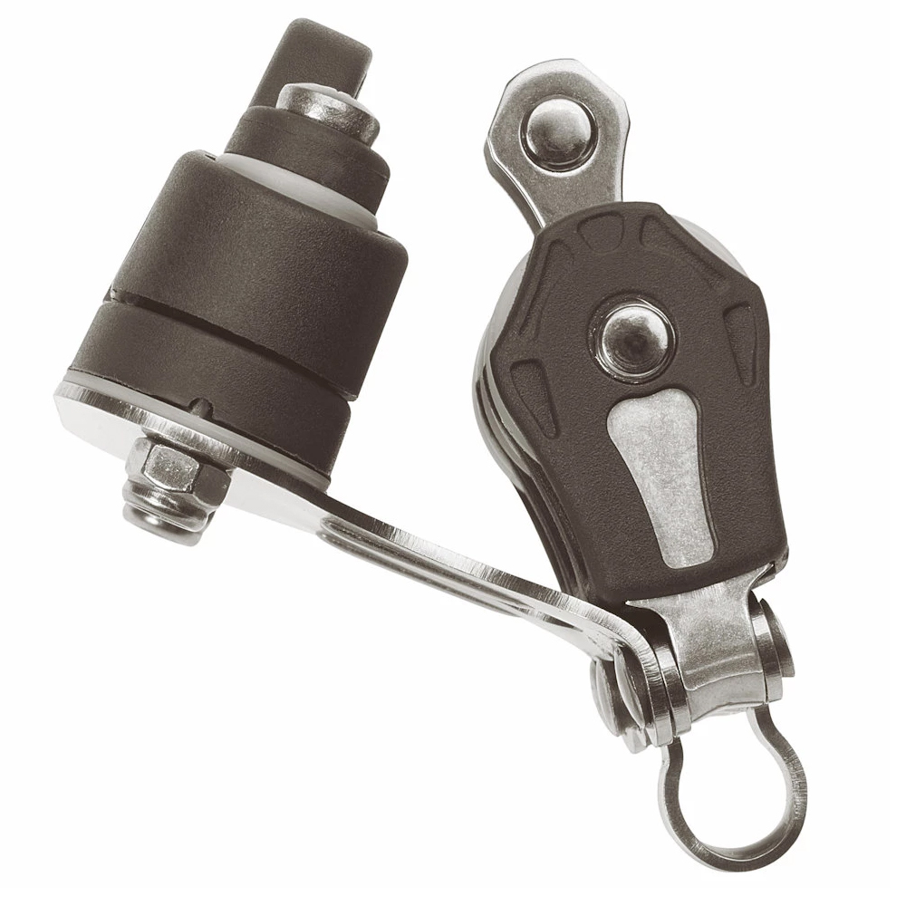 Barton Block Triple Fixed Eye Becket and Cam (Size 0)