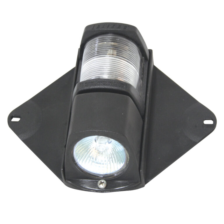 Lalizas Classic 12 Masthead Light & Deck Light 225°, with Black Housing