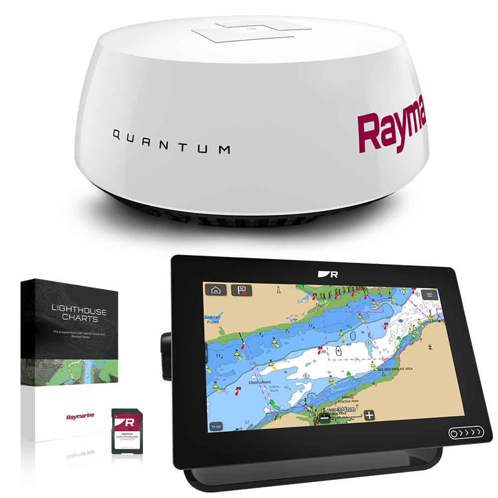 Raymarine Radar Bundle: Axiom+ 9 & Quantum Radar