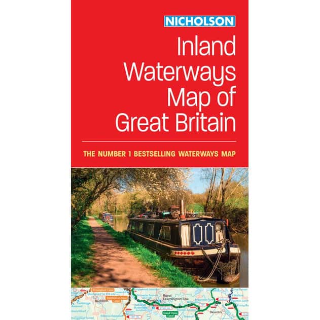 Inland Waterways Map of Great | Marine Super Store