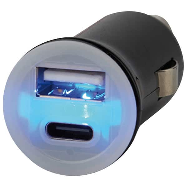 Osculati USB Plug A and C for 12v Cigar Sockets