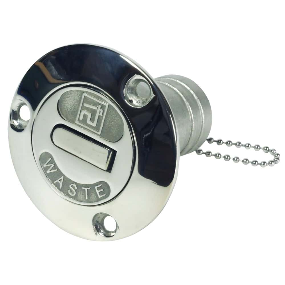 AquaMarine Waste Deck Filler Stainless Steel