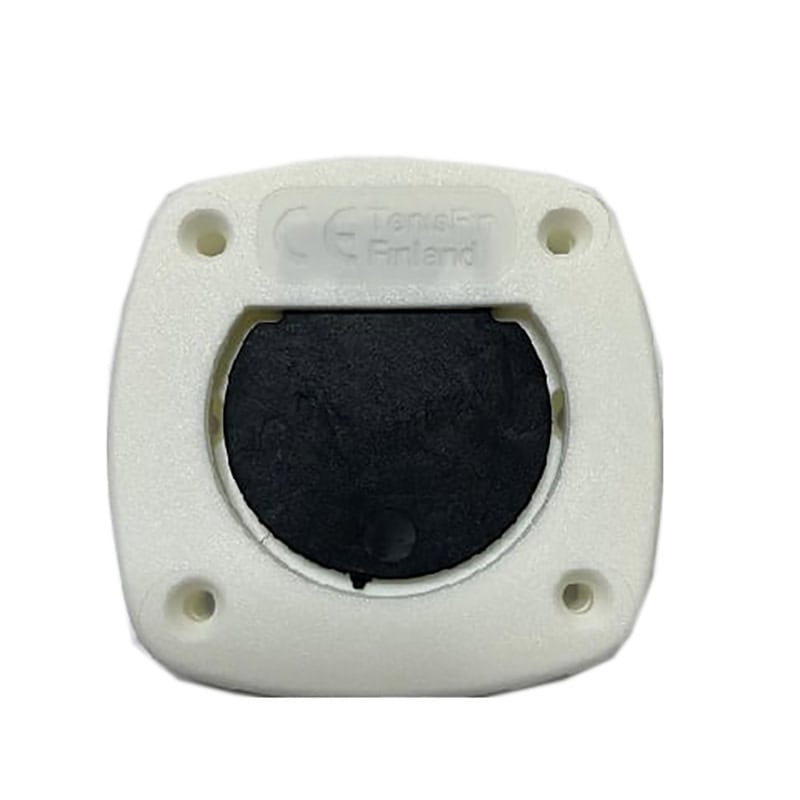 Aquamarine Small Transom Drain With Non-Return Valve - White