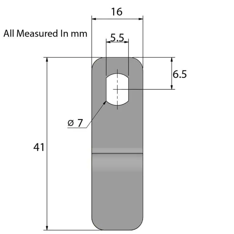 Roca Marine Cam For Compression Latch