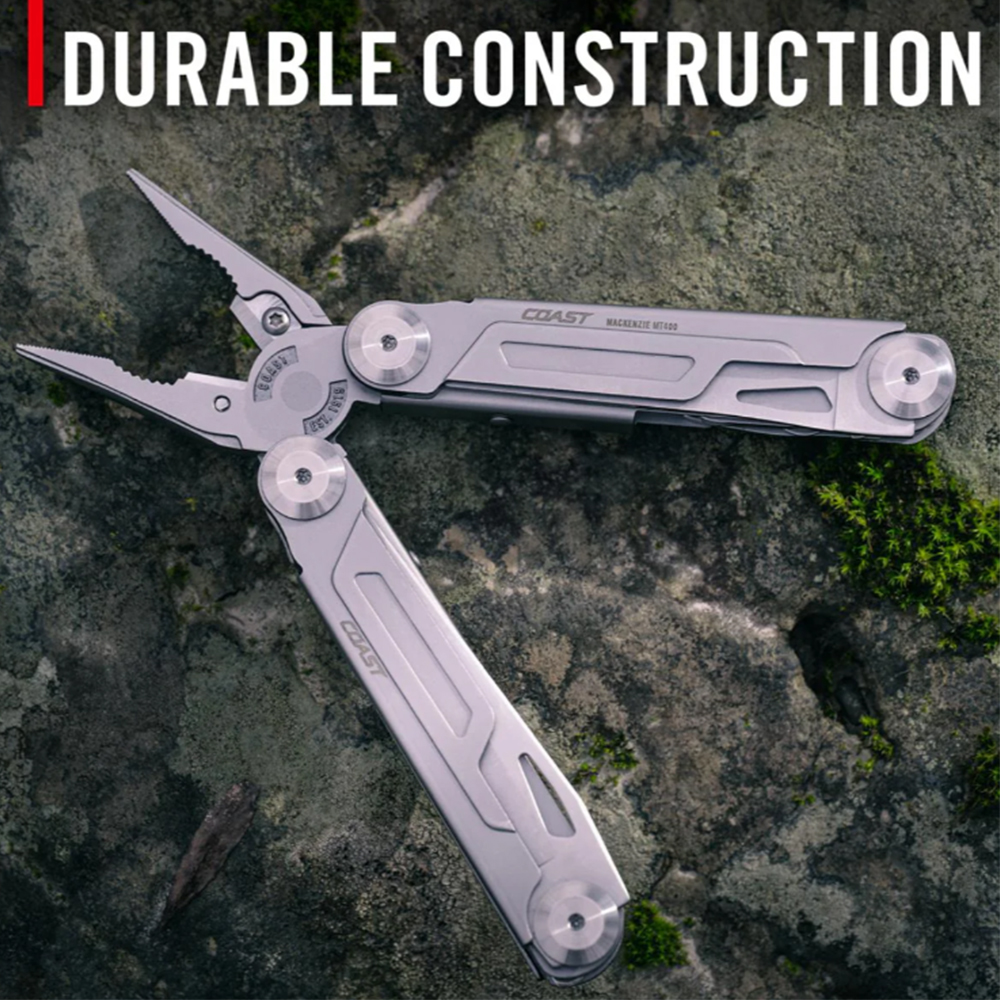 Coast Stainless Steel 'Mackenzie' Multi-tool with 13 tools