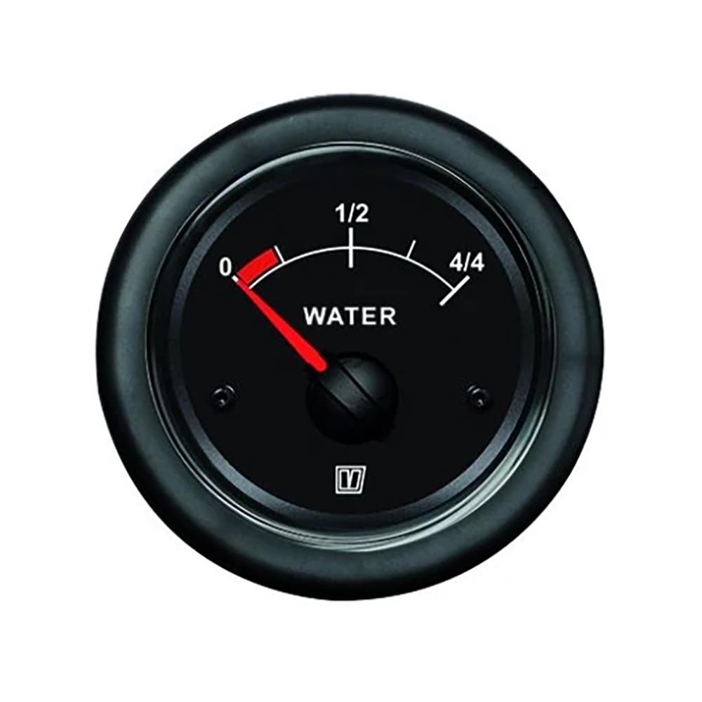 Vetus Water Level Indicator Black 12/24v cut-out Diameter 52mm