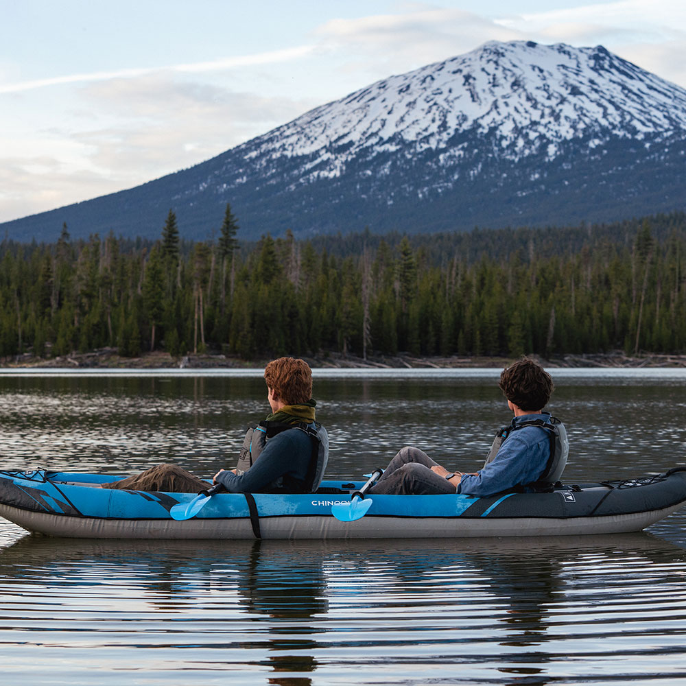 Aquaglide Chinook 120 - Inflatable Kayak - Includes Pump & Paddles
