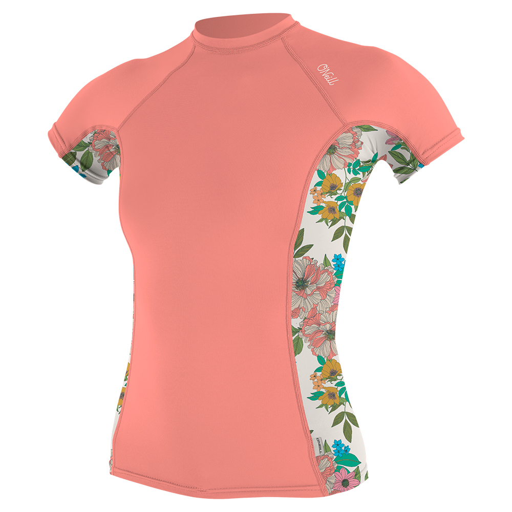 O'Neill Women's Side Print Rash Guard
